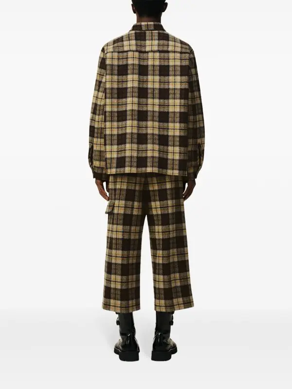 AMI Paris Chest-print Overshirt
