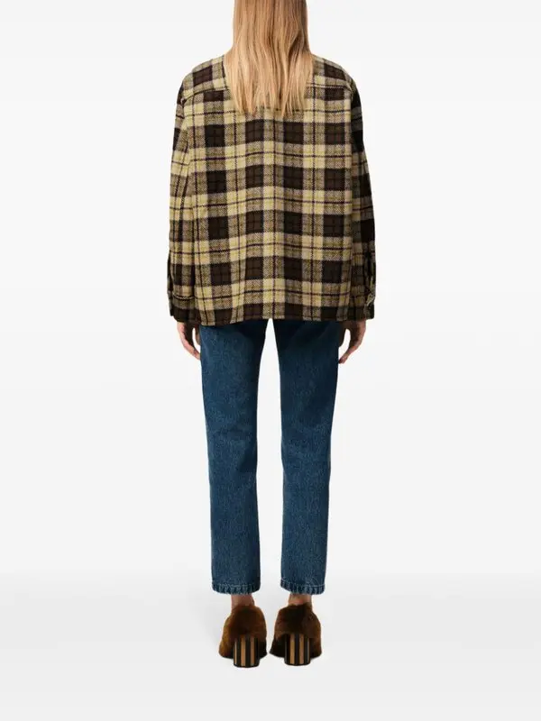 AMI Paris Chest-print Overshirt
