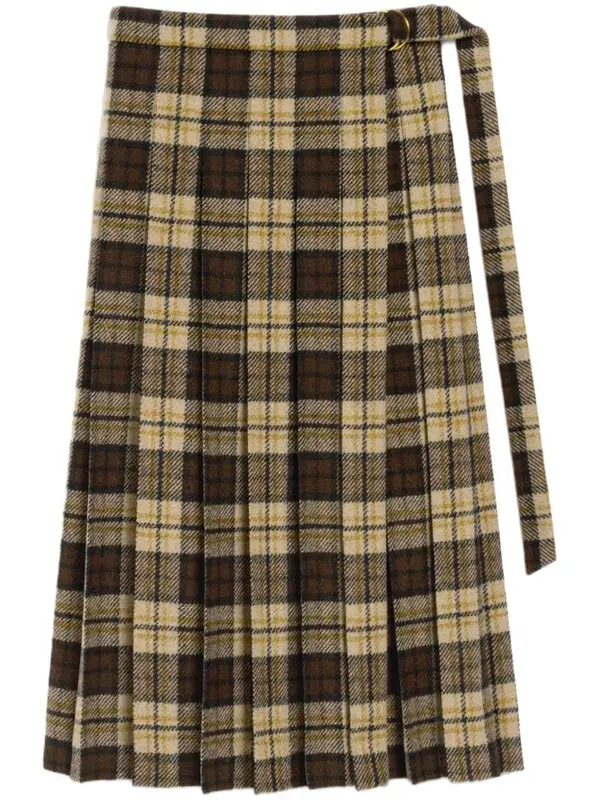 AMI Paris Kilt Skirt