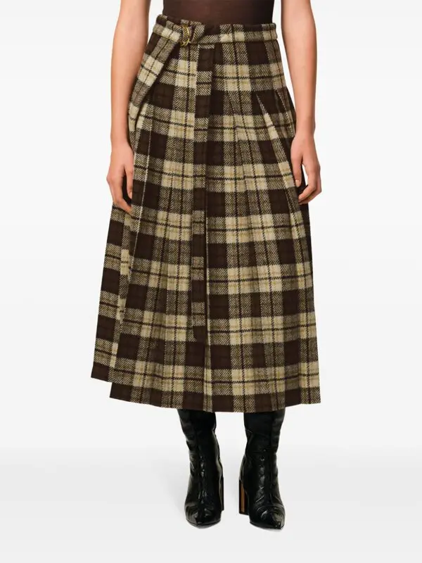 AMI Paris Kilt Skirt