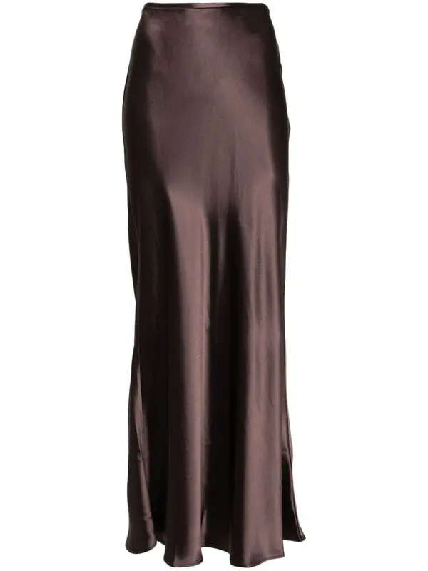 Acler Hale Wood Maxi Skirt
