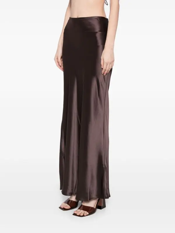 Acler Hale Wood Maxi Skirt