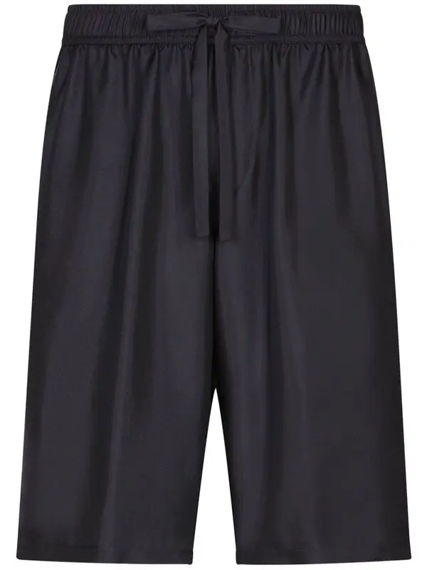 Dolce & Gabbana Silk Track Shorts