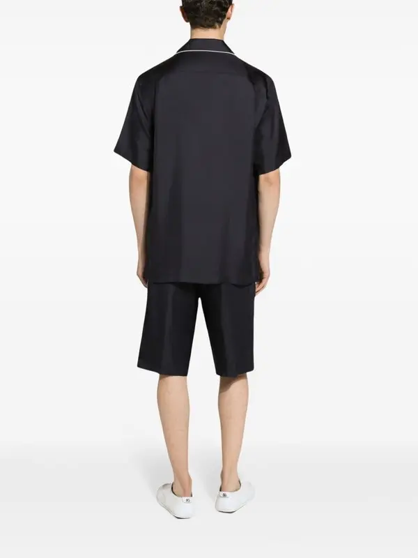 Dolce & Gabbana Silk Track Shorts