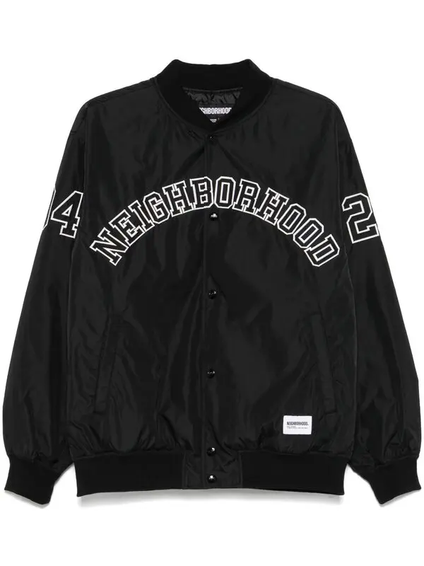 Neighborhood Baseball Jacket In Black - 44% Off | Editorialist