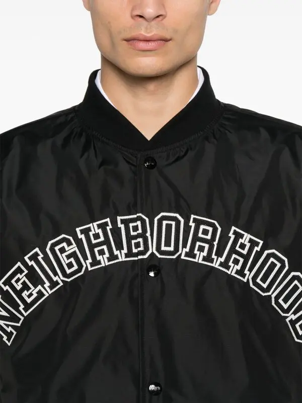 Neighborhood Baseball Jacket In Black - 44% Off | Editorialist