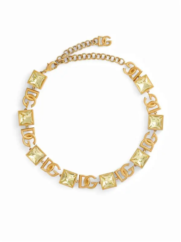 Dolce & Gabbana Logo Necklace - Gold