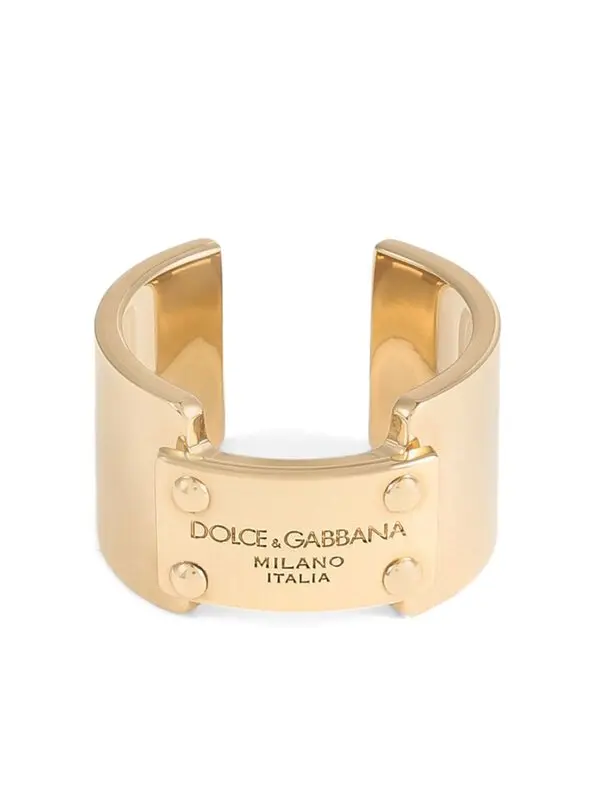 Dolce & Gabbana Logo Tag Ring
