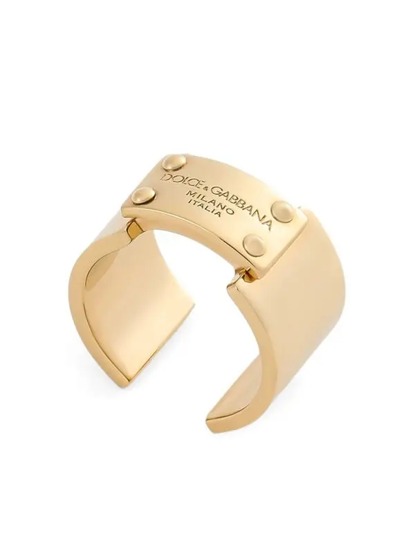 Dolce & Gabbana Logo Tag Ring