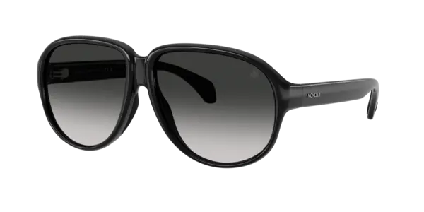 Moncler Halcyonne Sunglasses - Light Grey Gradient Black