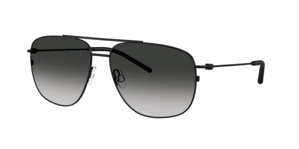 Moncler Aviator Sunglasses - Light Grey Gradient Black