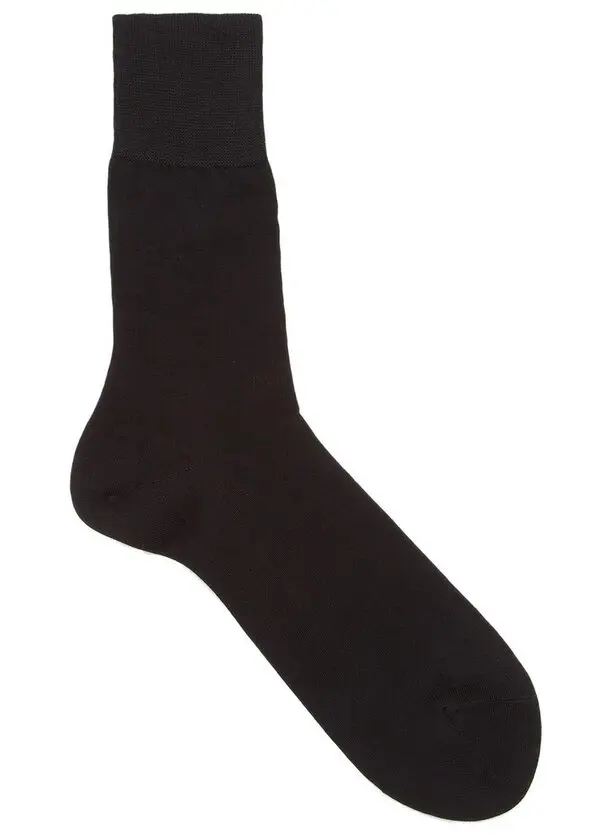 Falke Tiago Cotton-blend Socks - Black