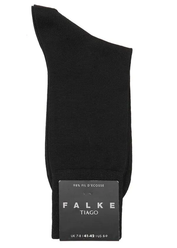 Falke Tiago Cotton-blend Socks - Black