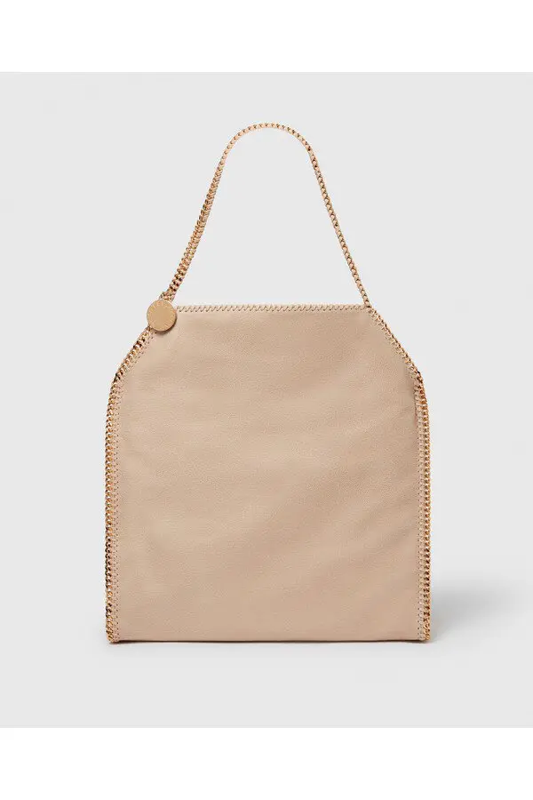 Stella McCartney Baby Bella Large Shoulder Tote Bag - Gold