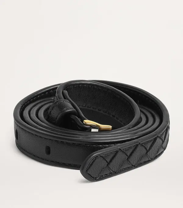 Bottega Veneta Thin Intrecciato Watch Belt