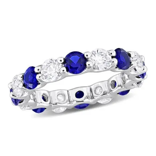 JULIANNA B. Lab-created Gemstone Eternity Ring - Sapphire