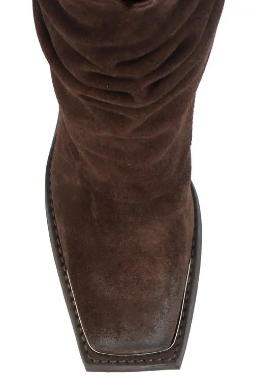ZIGI Marina Western Boot - Brown Suede