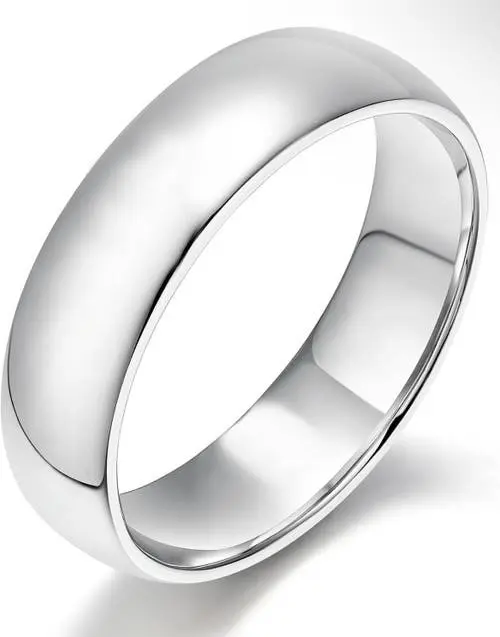 DONATELLO GIAN Sterling Wedding Band - Silver