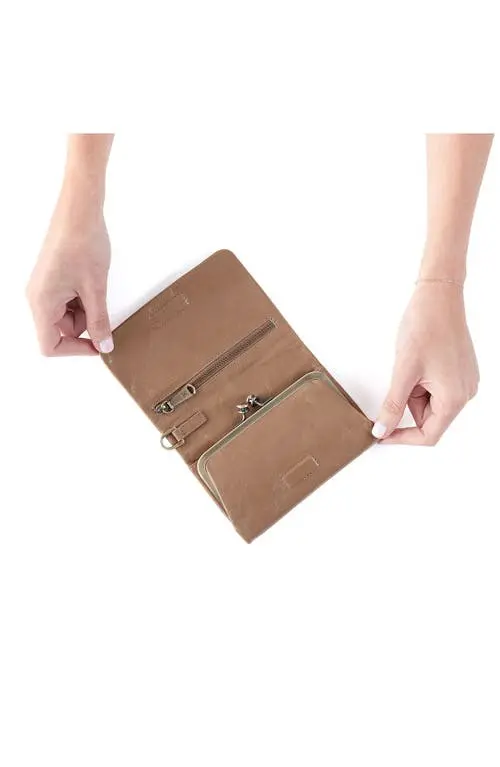 Hobo Ross Bead Leather Wristlet