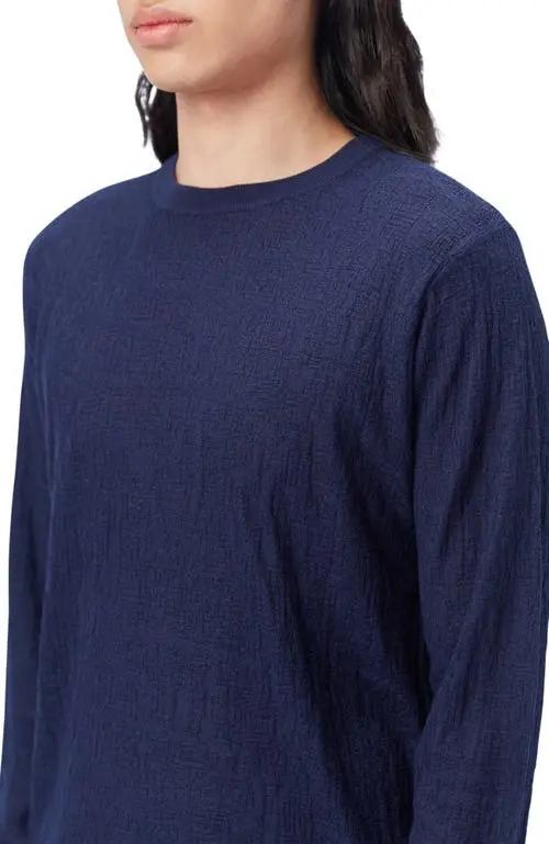 Gobi Cashmere Lightweight Silk Cashmere Textured Sweater