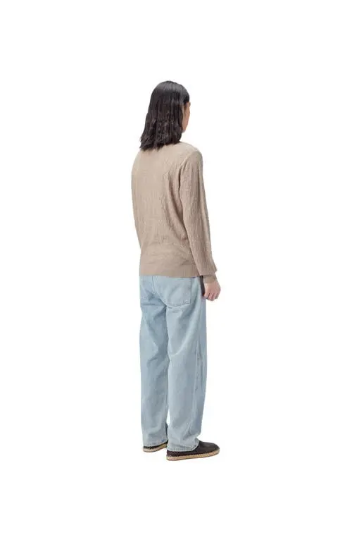 Gobi Cashmere Lightweight Silk Cashmere Textured Sweater