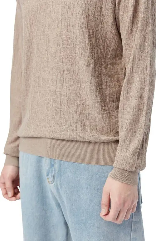Gobi Cashmere Lightweight Silk Cashmere Textured Sweater