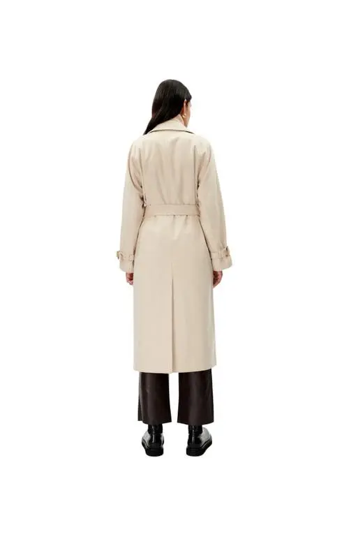 Gobi Cashmere Cashmere Double Breasted Trench Coat
