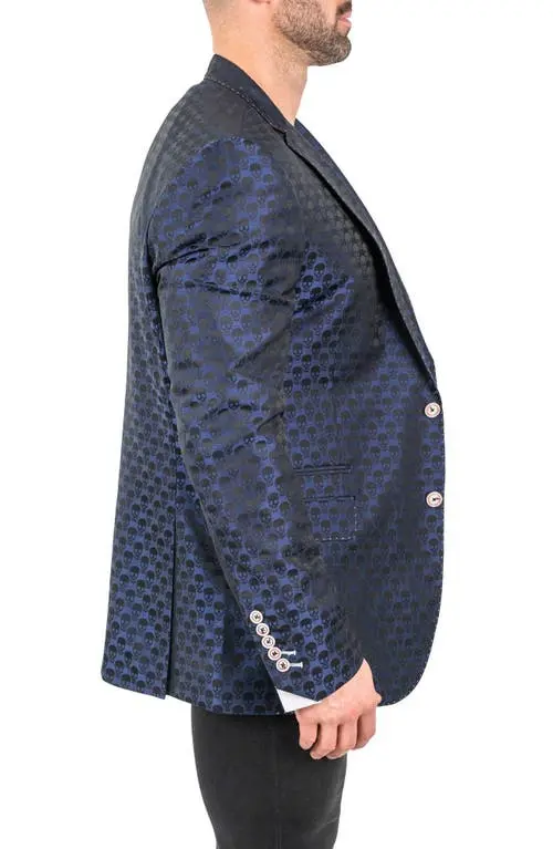 MACEOO Skull Patterned Blazer