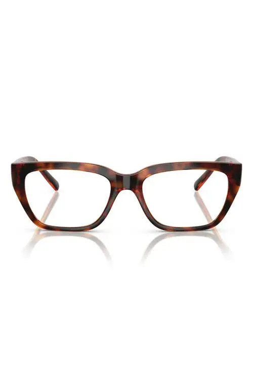VOGUE 53mm Square Eyeglasses - Dark Havana