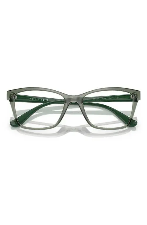 VOGUE 51mm Rectangular Optical Glasses