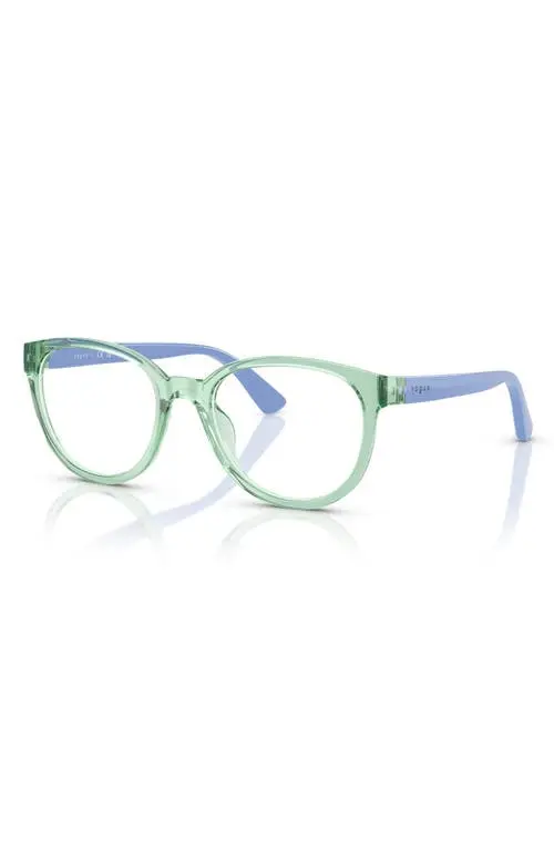 VOGUE 45mm Pillow Optical Glasses - Transparent Green