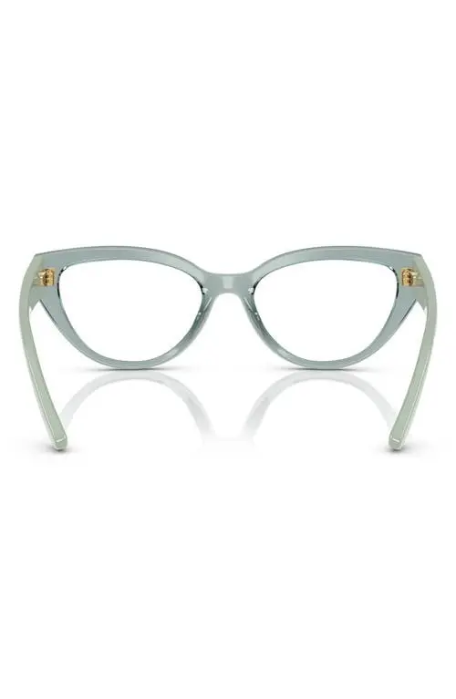 VOGUE 50mm Cat Eye Optical Glasses - Transparent Green