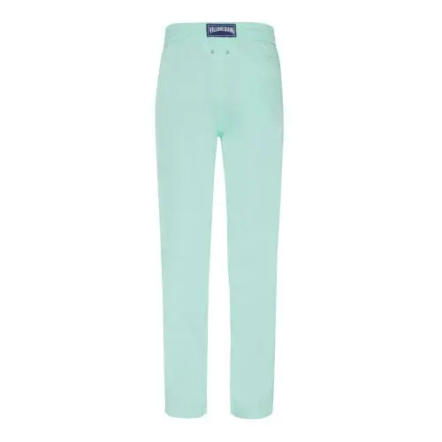 Vilebrequin Slim Fit Solid Linen Pants