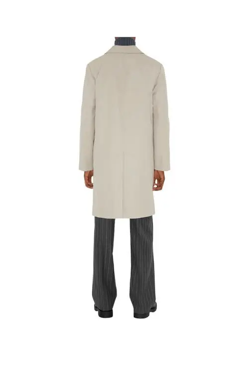 Burberry - Long Cotton-Blend Car Coat