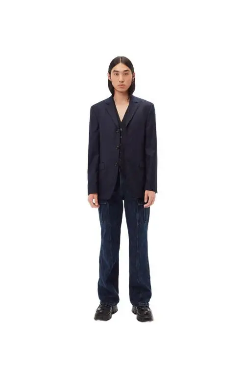 GOBI MONGOLIAN CASHMERE Cashmere Blazer - Navy