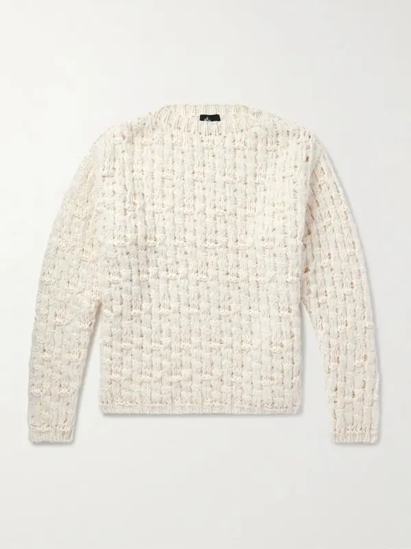 Moncler Knitted Alpaca-wool Sweater