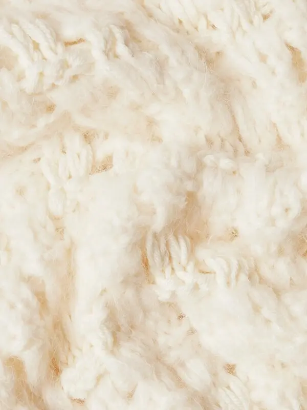 Moncler Knitted Alpaca-wool Sweater