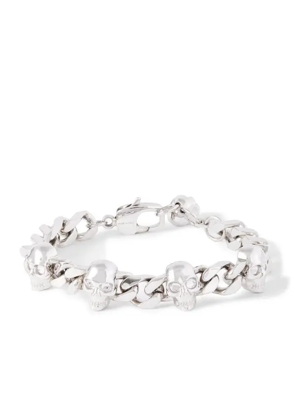 Alexander McQueen Tone Chain Bracelet - Silver