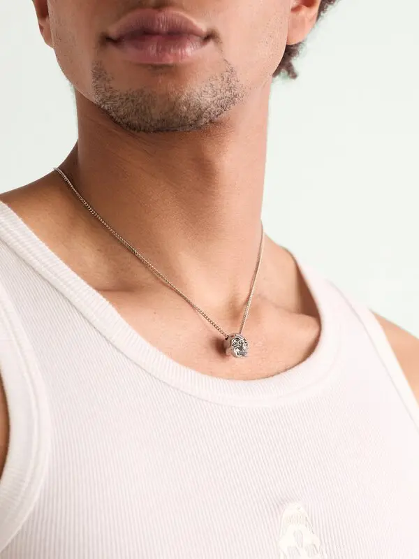 Alexander McQueen Skull Pendant Necklace