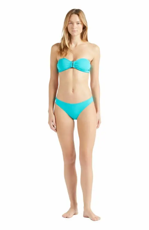 Vilebrequin Solid Sculpt Frise Bikini Bottom - Vert Disco