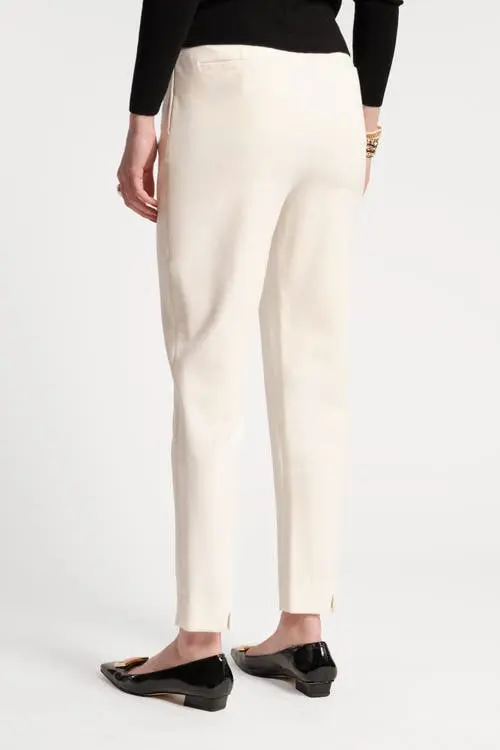 FRANCES VALENTINE Lucy Cigarette Pant - Oyster