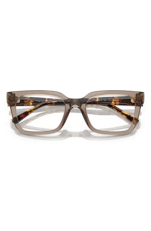 VOGUE 50mm Pillow Optical Glasses - Transparent