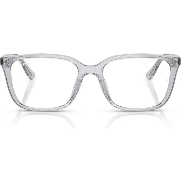 Ray-ban 55mm Square Optical Glasses - Grey
