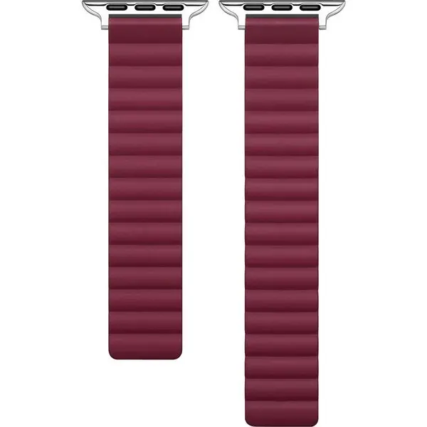 POSH TECH Silicone Apple Watch® Band - Cherry Laquer