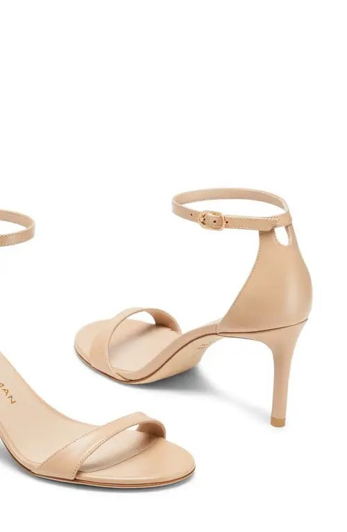 STUART WEITZMAN Nudist Ii 75 Sandal - Adobe
