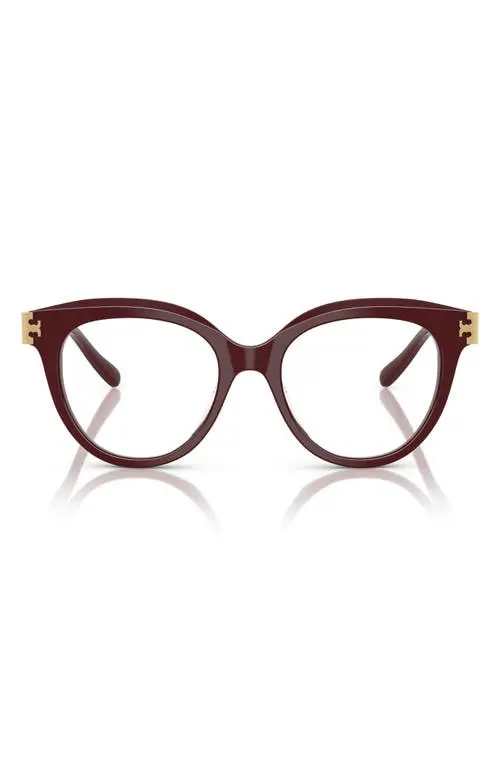 Tory Burch 51mm Phantos Eyeglasses - Red