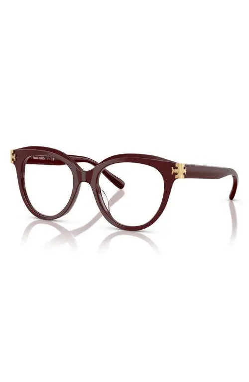 Tory Burch 51mm Phantos Eyeglasses - Red