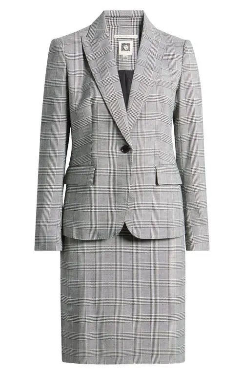 Anne Klein Howard Hawks Glen Plaid Blazer