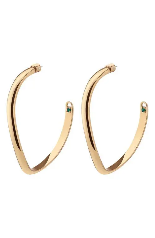 Demarson Mini Calypso Hoop Earrings - Gold