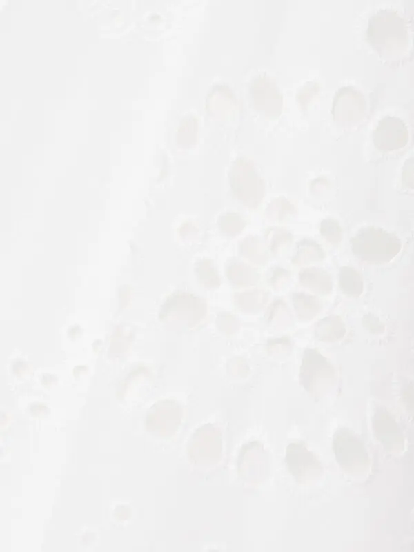 Matteau Tie-detailed Broderie Anglaise Cotton Midi Dress